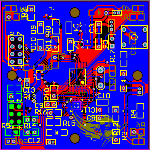 微型四轴飞行器的飞控板电路、PCB源文件（AD10）_电路方案 - 与非网